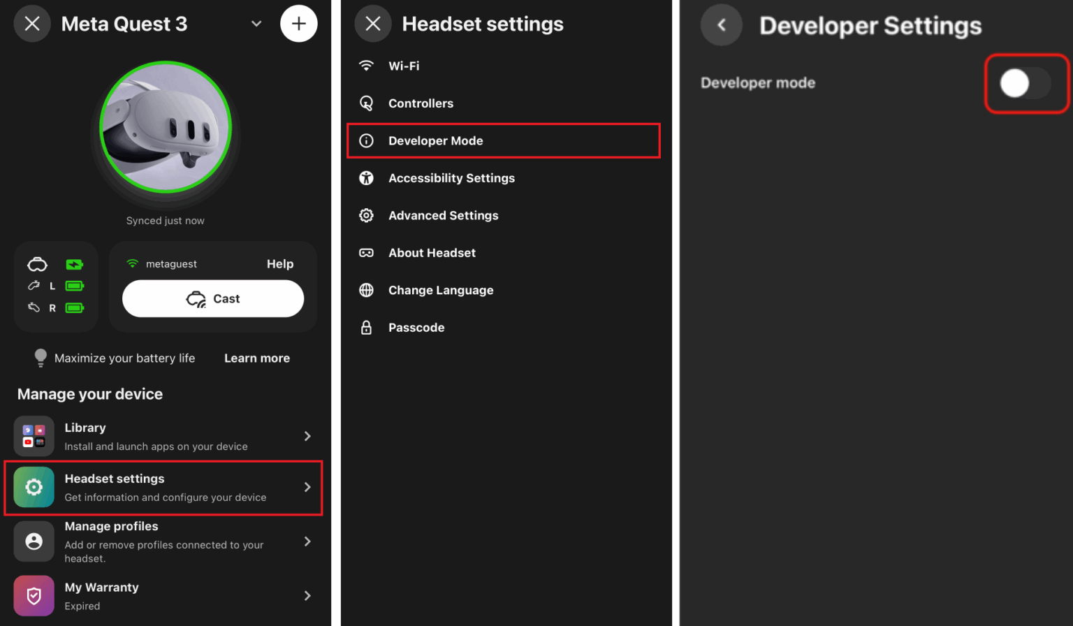 Oculus Developer Mode Set Up Guide | Sliced Bread Animation